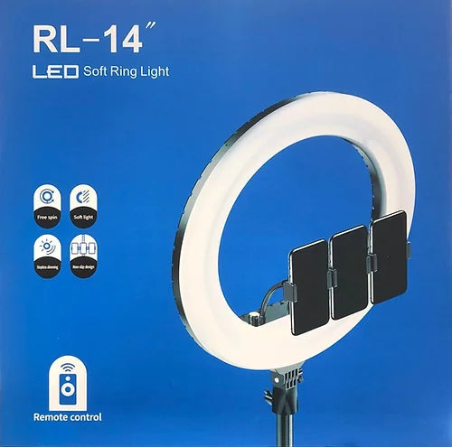 14 Inch LED Ring Light with USB port (RL-14) – Megamall Online Store
