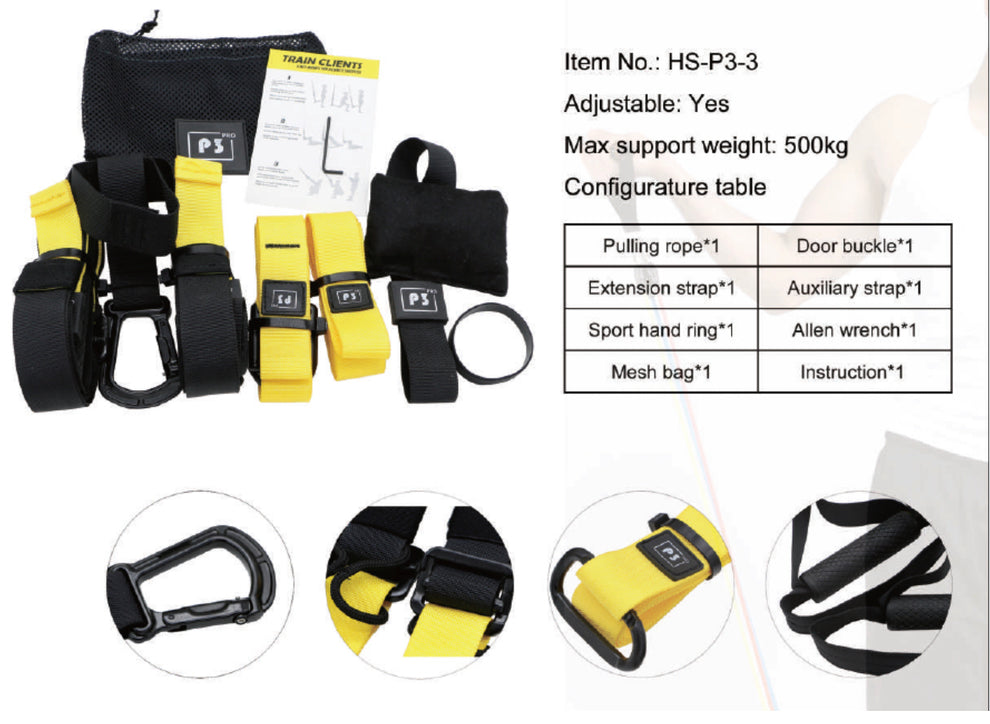 Total Resistance Exercise Set - P3 Pro Personal Training – Megamall ...