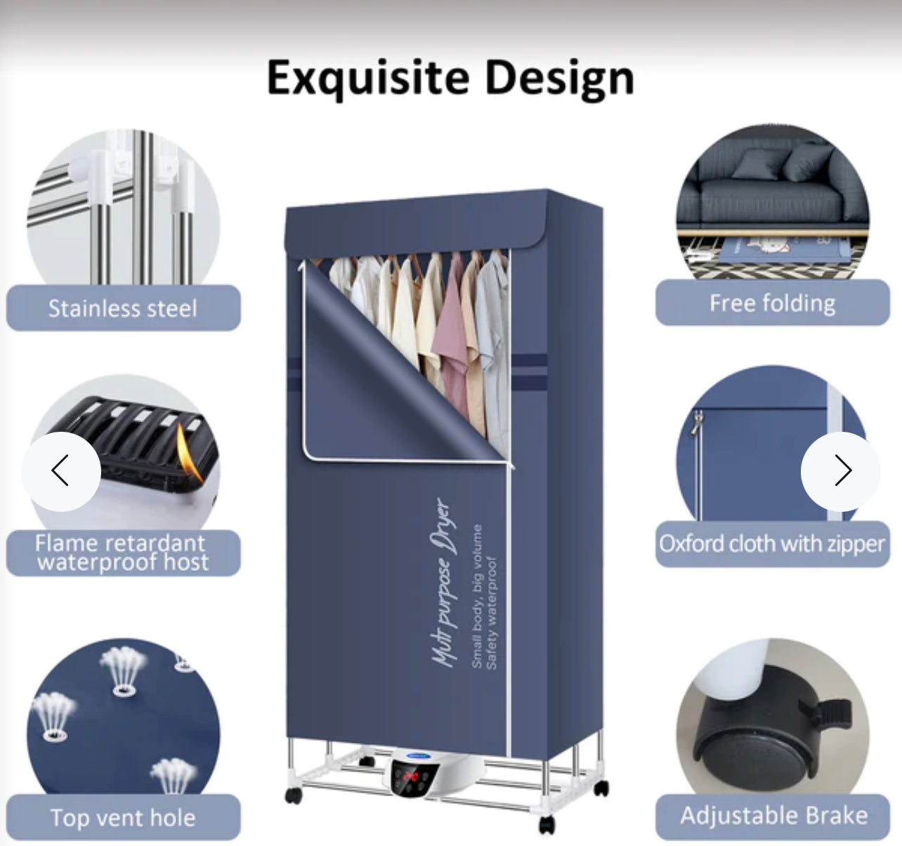 Portable Electric Drying Rack – Megamall Online Store