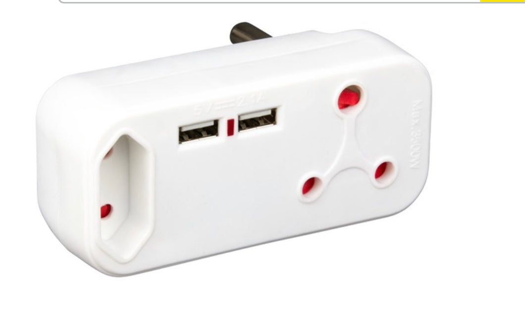 Power line Multi Adaptor USB – Megamall Online Store