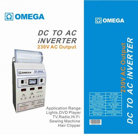 Omega Inverter 450W OP-W450 – Megamall Online Store