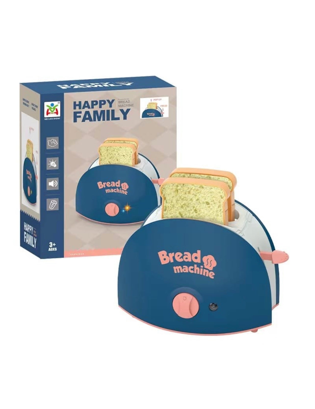 Kiddies Mini Simulation Toaster – Megamall Online Store