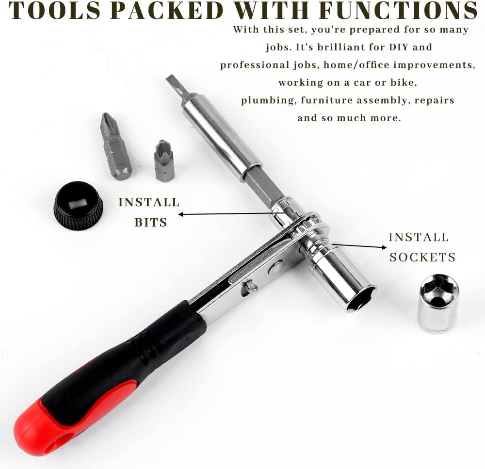 Precision Screwdriver Set, Socket Wrench Ratchet Spanner, Socket Wrenc ...