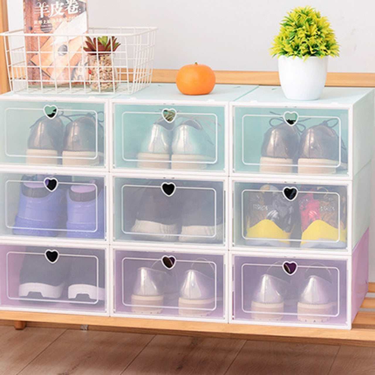 Plastic Shoe Box Organizer – Megamall Online Store