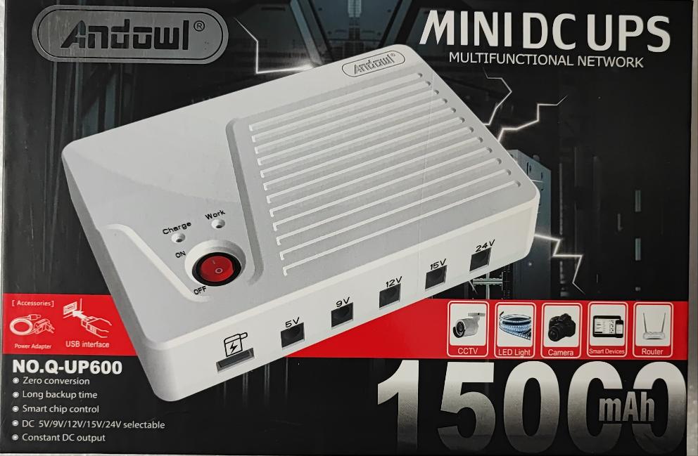 Load Shedding Essential- Mini DC UPS 15000mah – Megamall Online Store