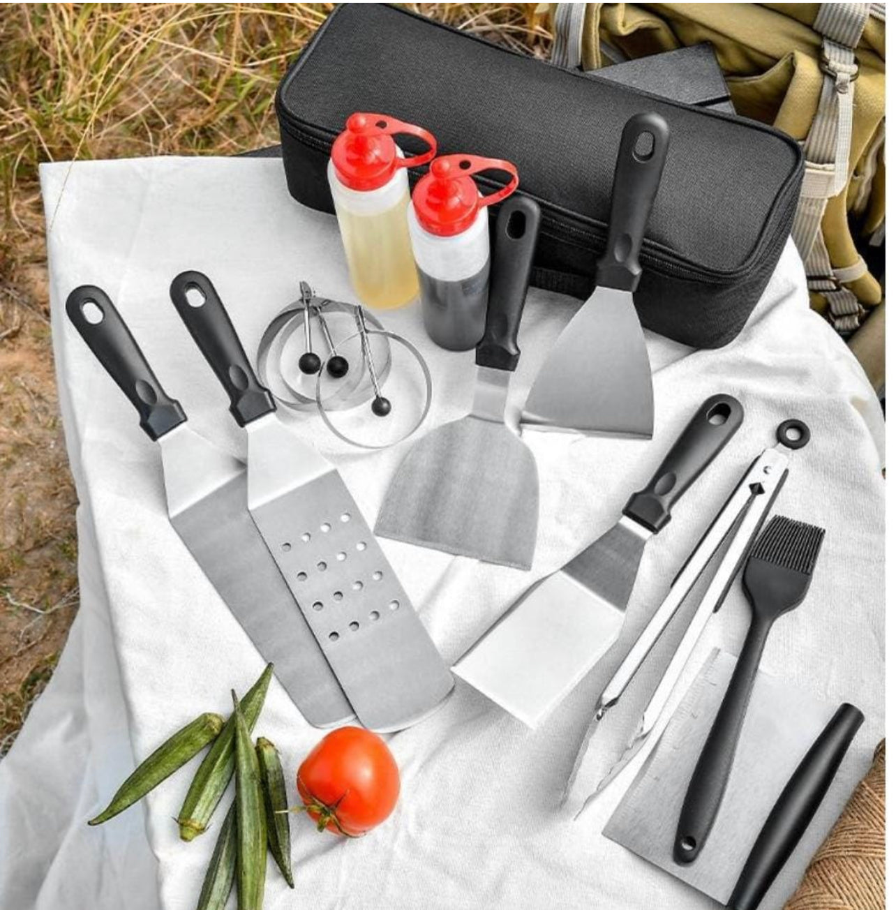BBQ Set ST/ST 8pc - Bag – Megamall Online Store