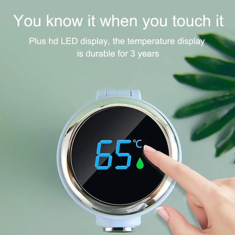 Smart Insulation Cup Water Bottle Led Digital Temperature Display Stai ...