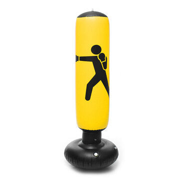 Jeronimo - Inflatable Punching Bag - Yellow – Megamall Online Store