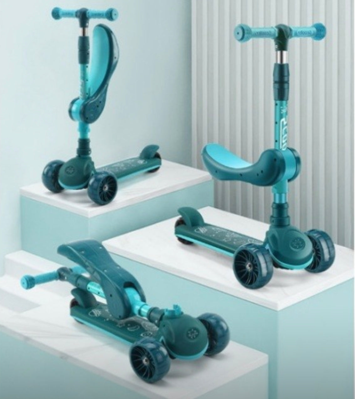 2 in 1 Kick Scooter – Megamall Online Store