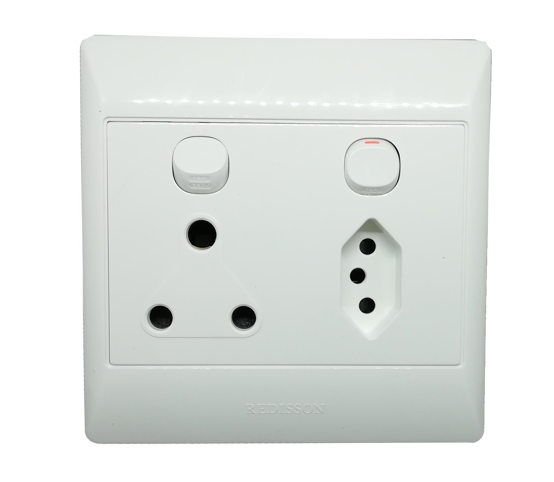 Double Switch 4x4 16amp + Euro – Megamall Online Store