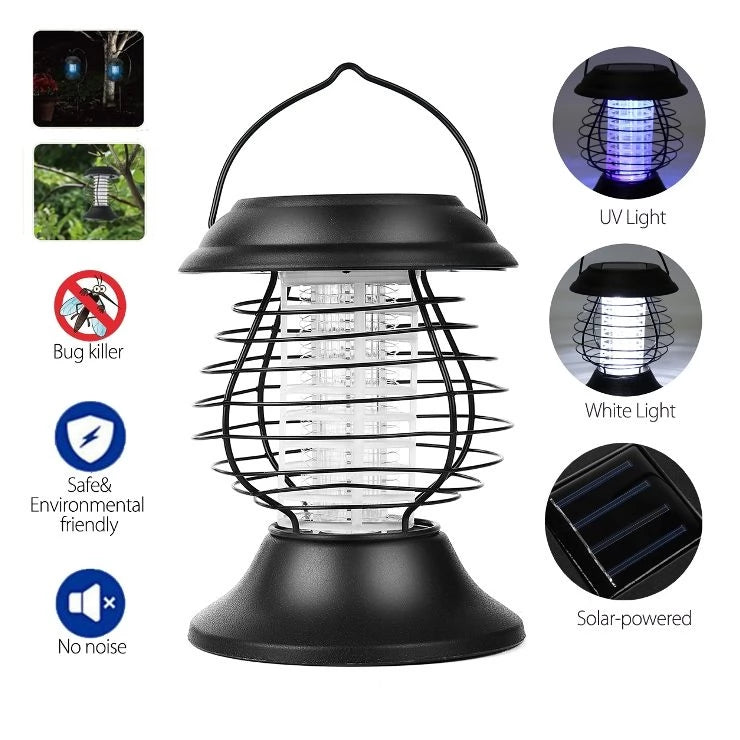 Solar Powered Mosquito Killer Lamp – Megamall Online Store