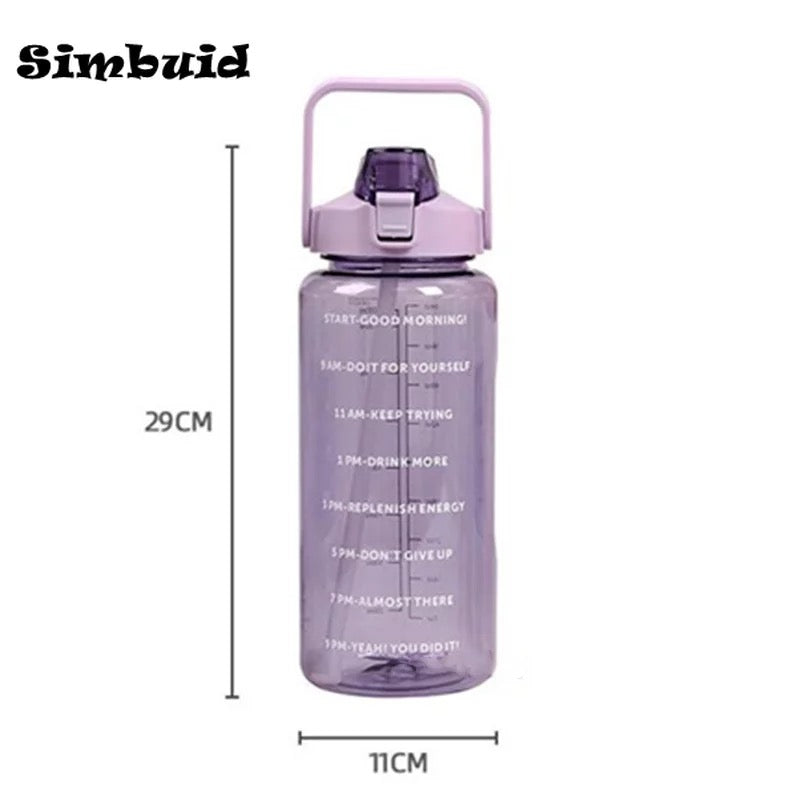 Summer Water Bottle Combo Set 2L & 700ml – Megamall Online Store