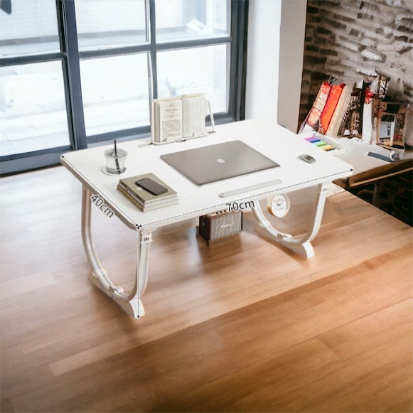 Bedroom Desktop Computer Desk Study Table Luxury Lap Tray Ergonomic De ...