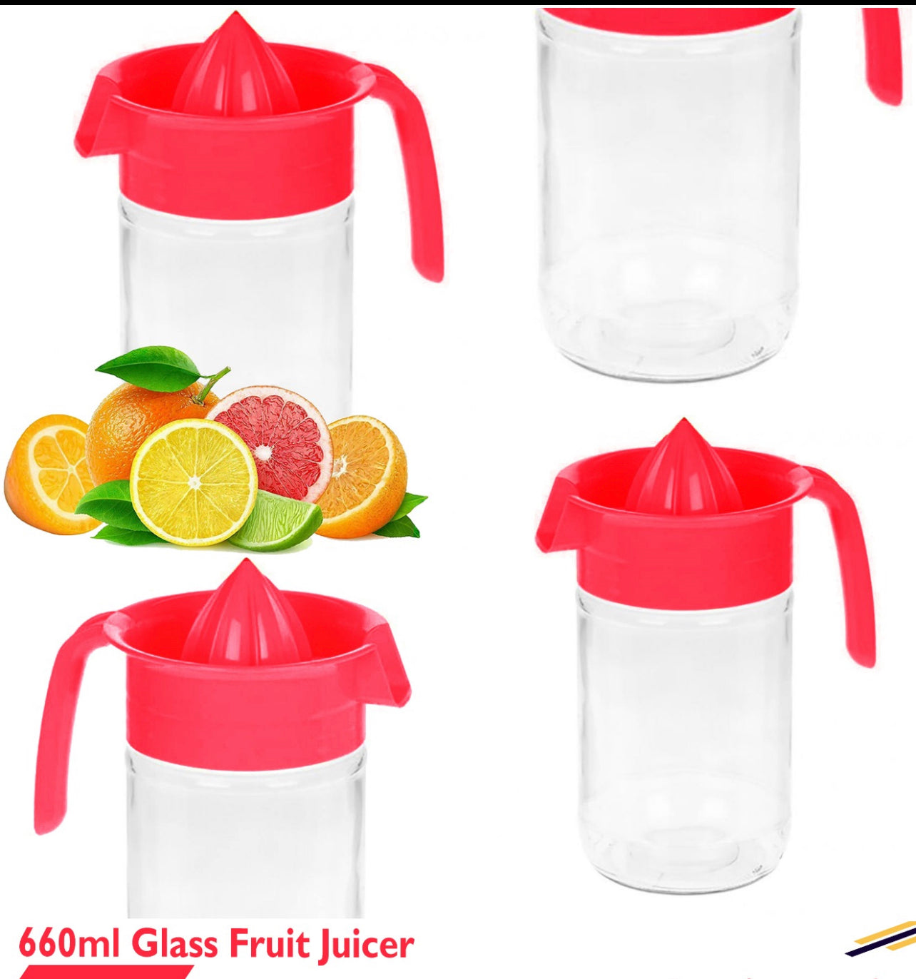 Glass Fruit Juicer/Extractor 600ml – Megamall Online Store