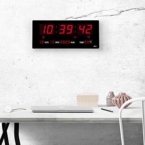 Large Digital Display LED Clock 53cm – Megamall Online Store